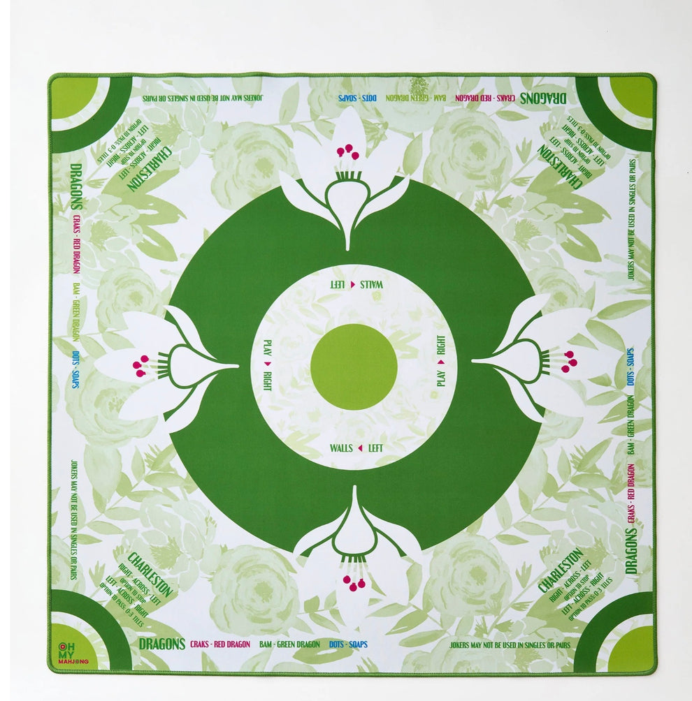 Olive Rose Mahjong Mat – The Pink Zinnia